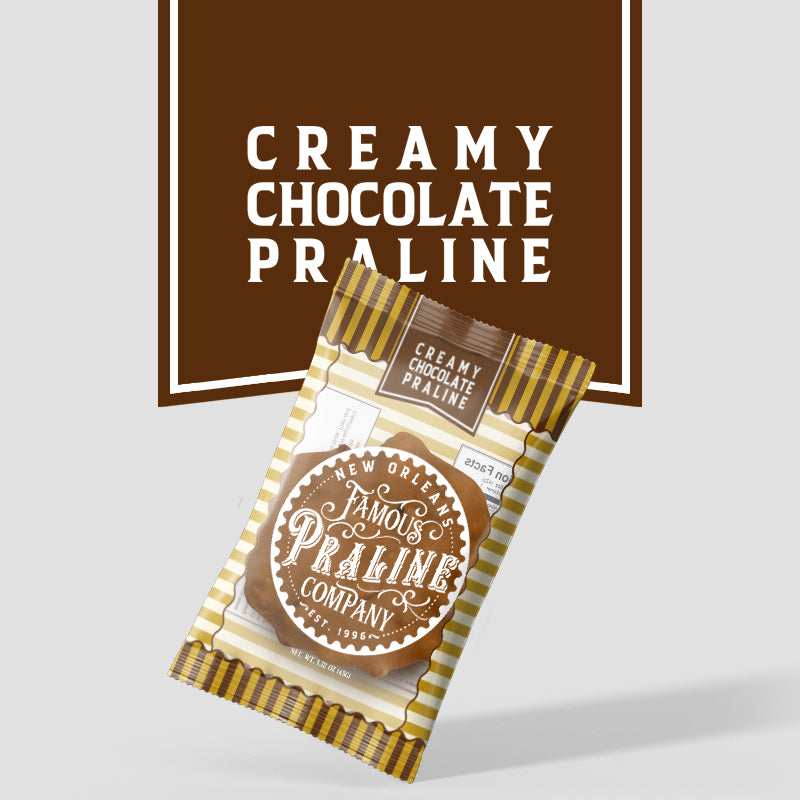 Individually Wrapped New Orleans Famous Creamy Chocolate Praline – New ...