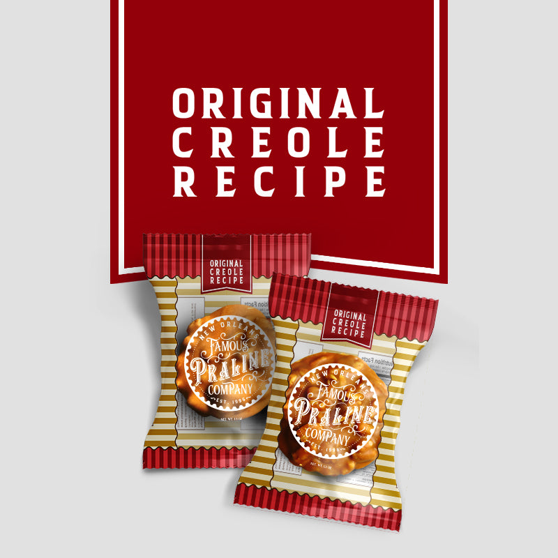 Pack of 50 Individually Wrapped Original Creole Recipe New Orleans ...